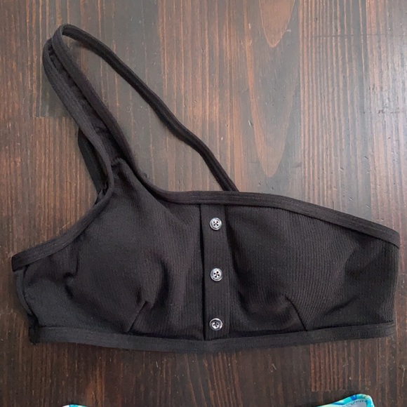 Cupshe | Swim | Cupshe One Shoulder High Waisted Bikini S | Poshmark